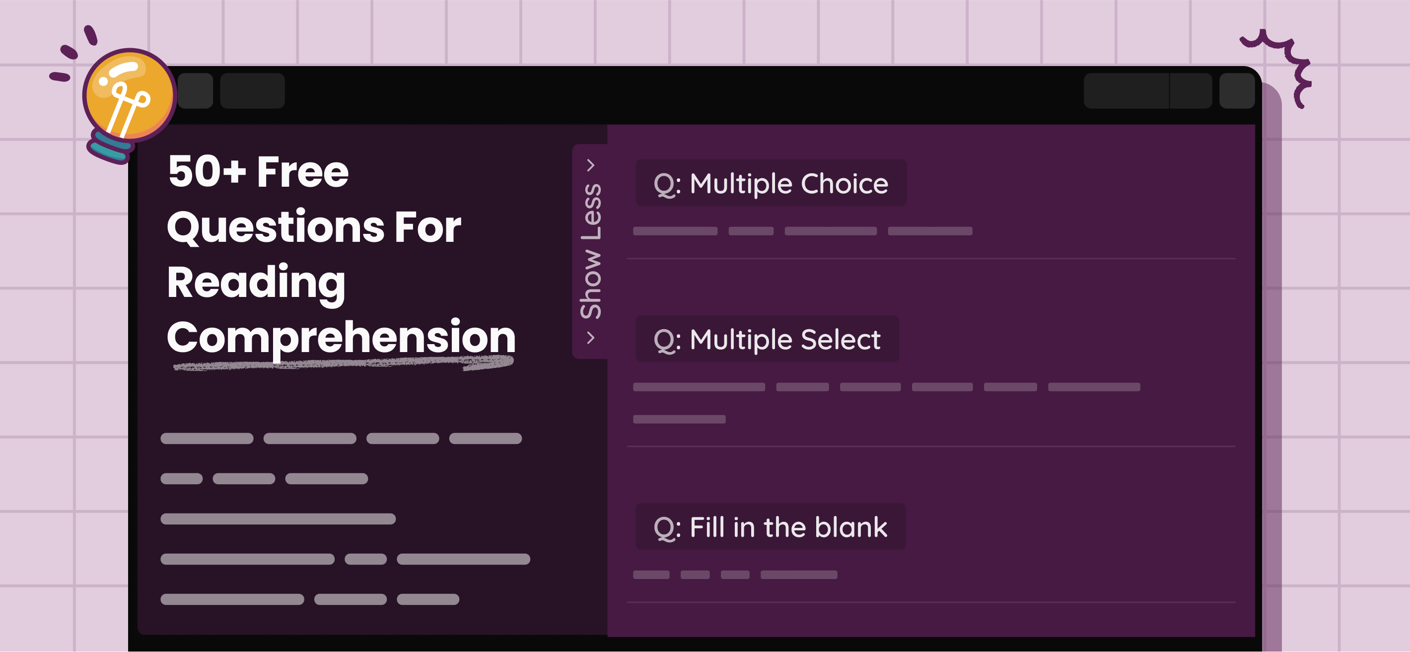 50+ Free Questions For Reading Comprehension